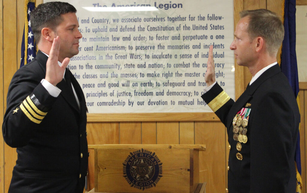 John Plumb promoted to captain during Randolph ceremony - Salamanca ...