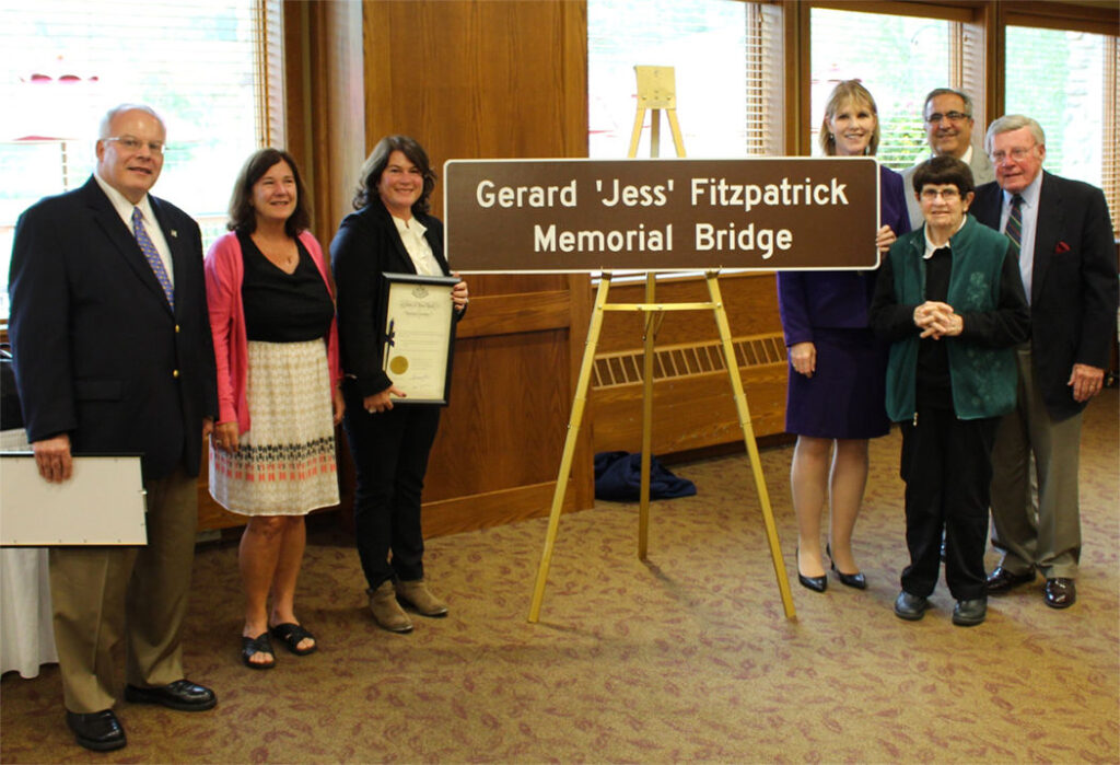 Twin arch Route 219 bridge dedicated to Jess Fitzpatrick - Salamanca ...