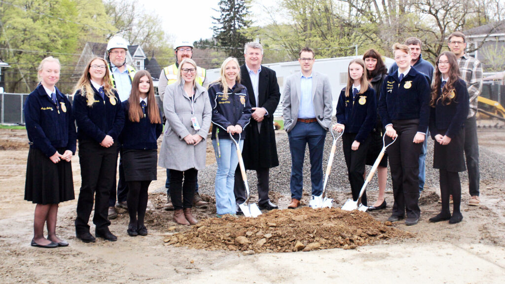 CLV begins construction on FFA barn project - Salamanca Free Press