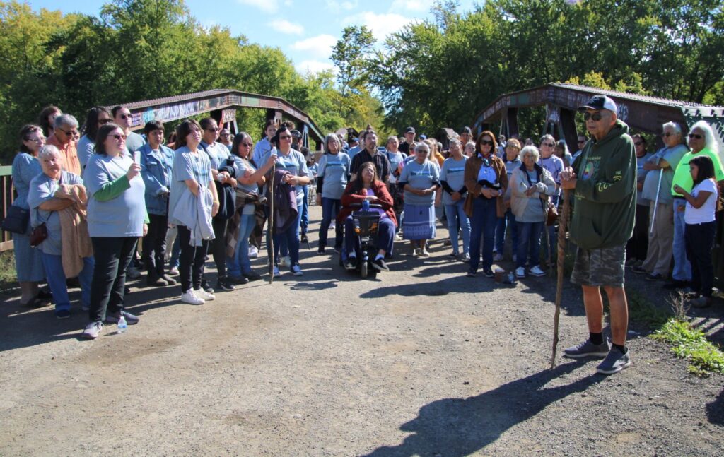 Senecas hold 'Remember the Removal' at Red House Bridge - Salamanca ...