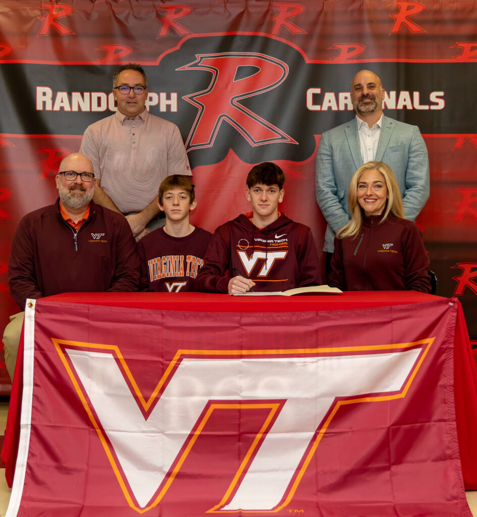 Randolph’s Roan Kelly signs letter of intent with Virginia Tech ...