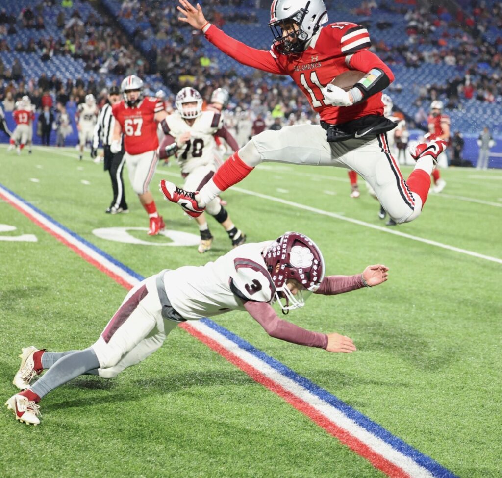 Salamanca quarterback Maddox Isaac honored with NFL Way to Play Award ...