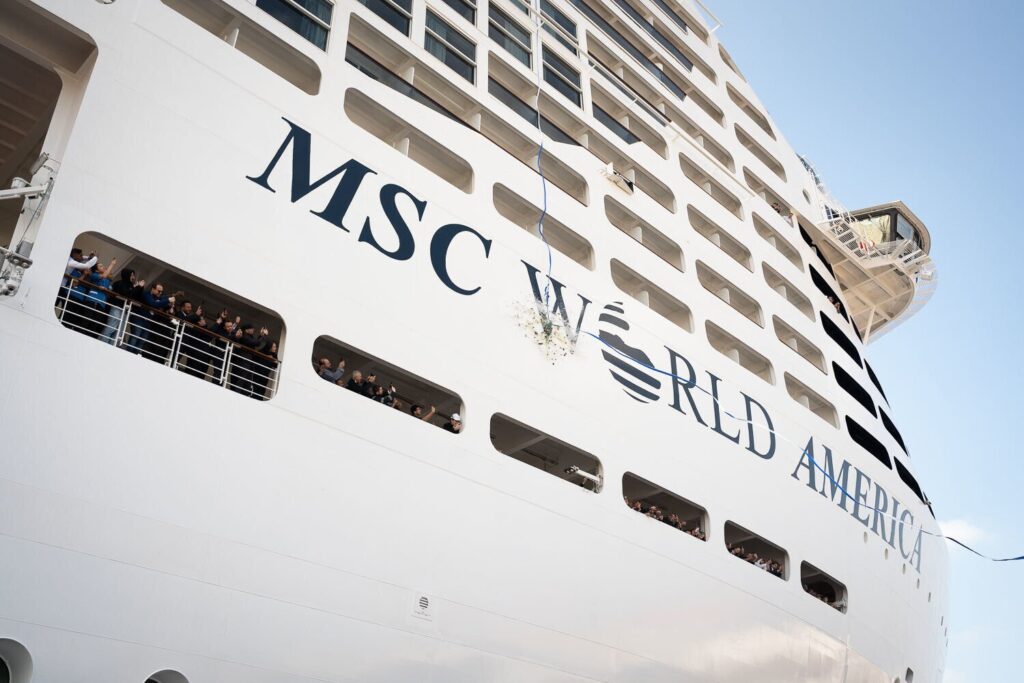 MSC CRUISES TAKES DELIVERY OF MSC WORLD AMERICA, CELEBRATES ADDITIONAL ...
