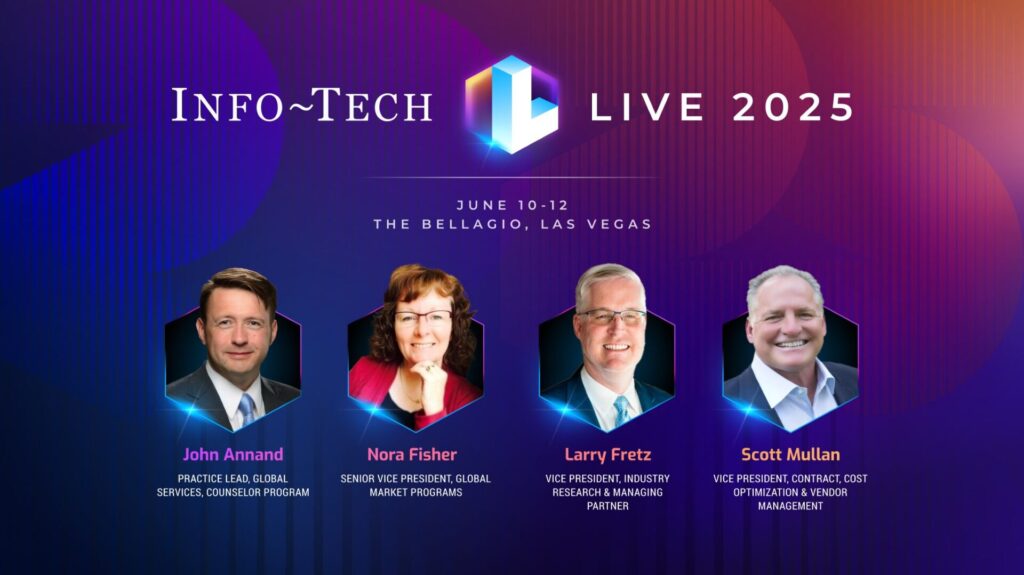 Info-Tech LIVE 2025 IT Conference in Las Vegas Agenda Details: Will ...