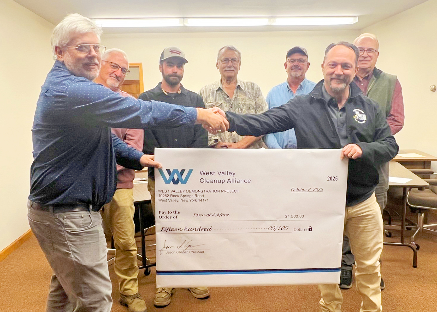 WVCA CARES supports Ashford’s town notification service - Salamanca ...