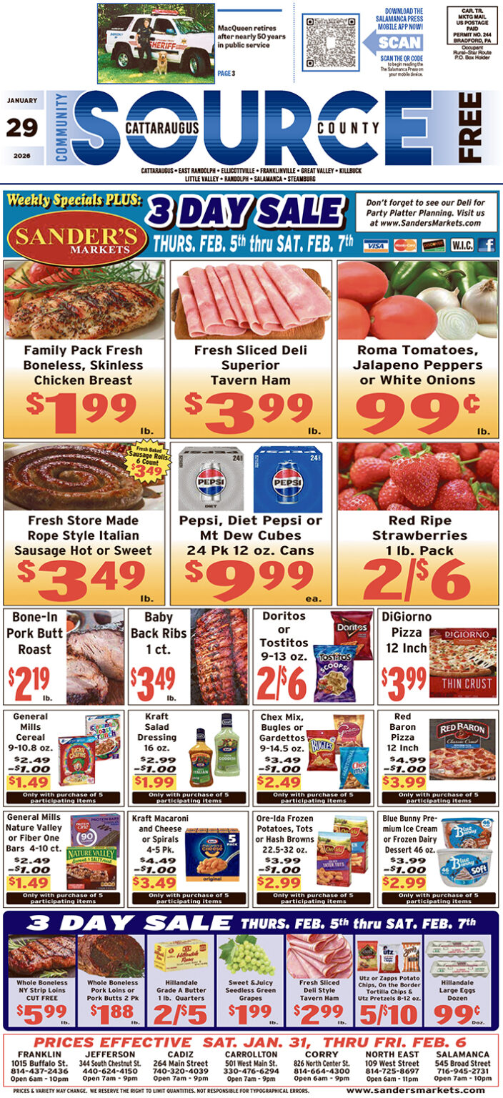 Cross-country skiing at Allegany State Park - Salamanca Press