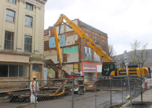 Cleanup continues on Main Street following unsafe building demo ...